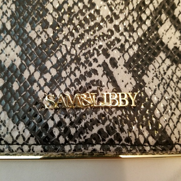 Sam & Libby | Bags | Samlibby Snake Skin Print Envelope Bag | Poshmark